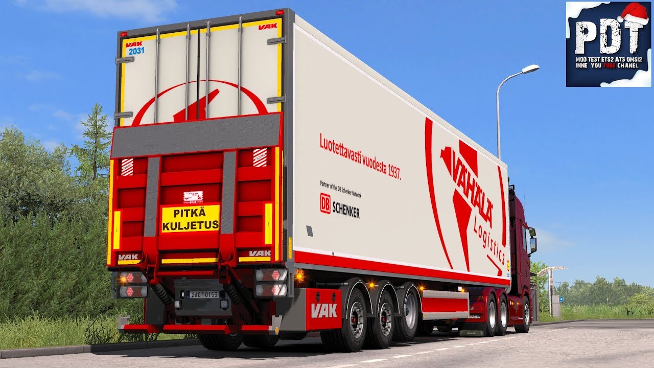 [ETS2. V1.33]...PDT...VAK Trailers by Kast - YouTube