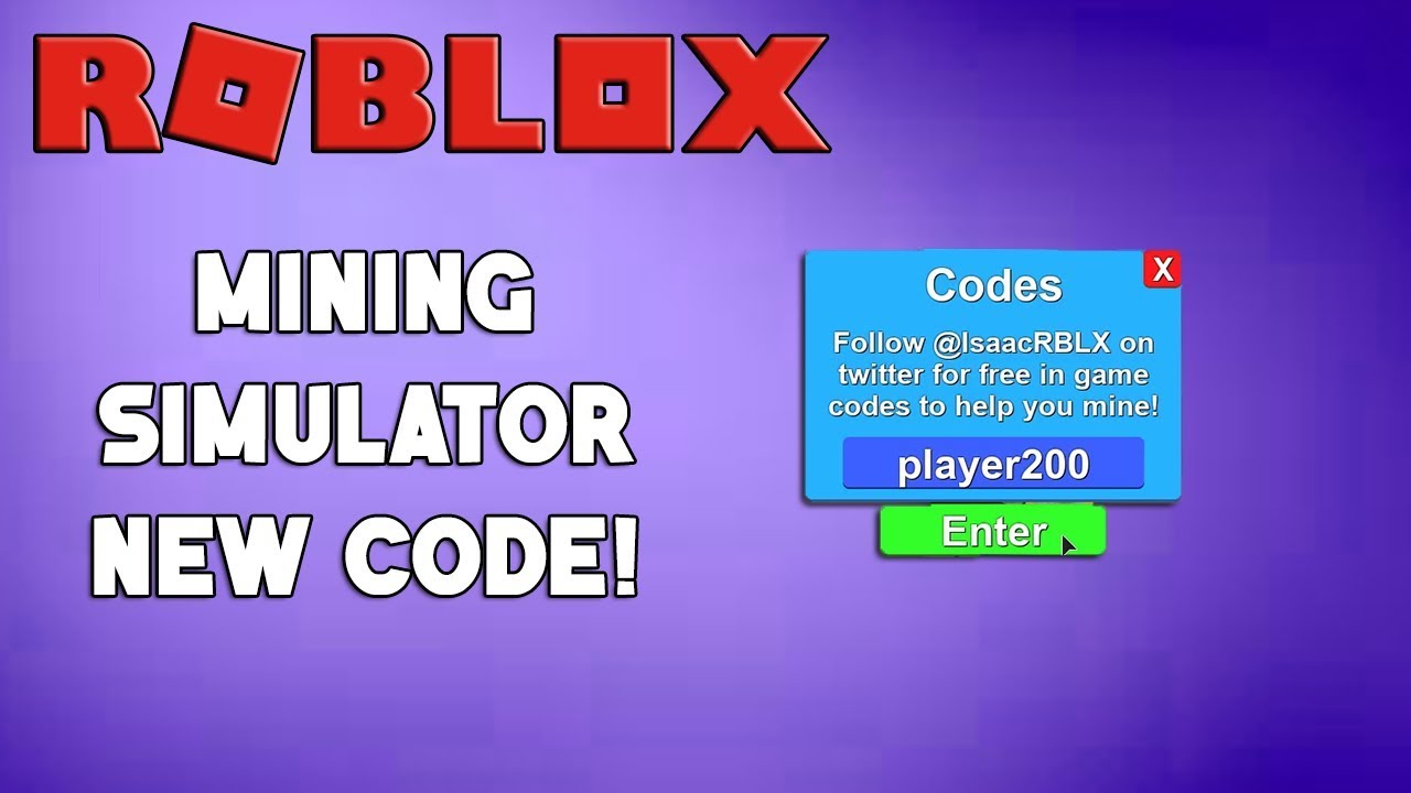 [NEW] Mining simulator working codes!Roblox - YouTube