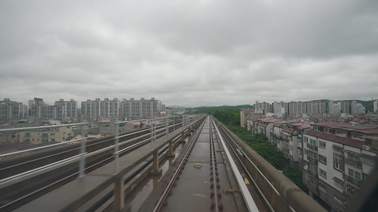 Incheon Light Rail, Incheon Line 2 Overground section video | Incheon ...