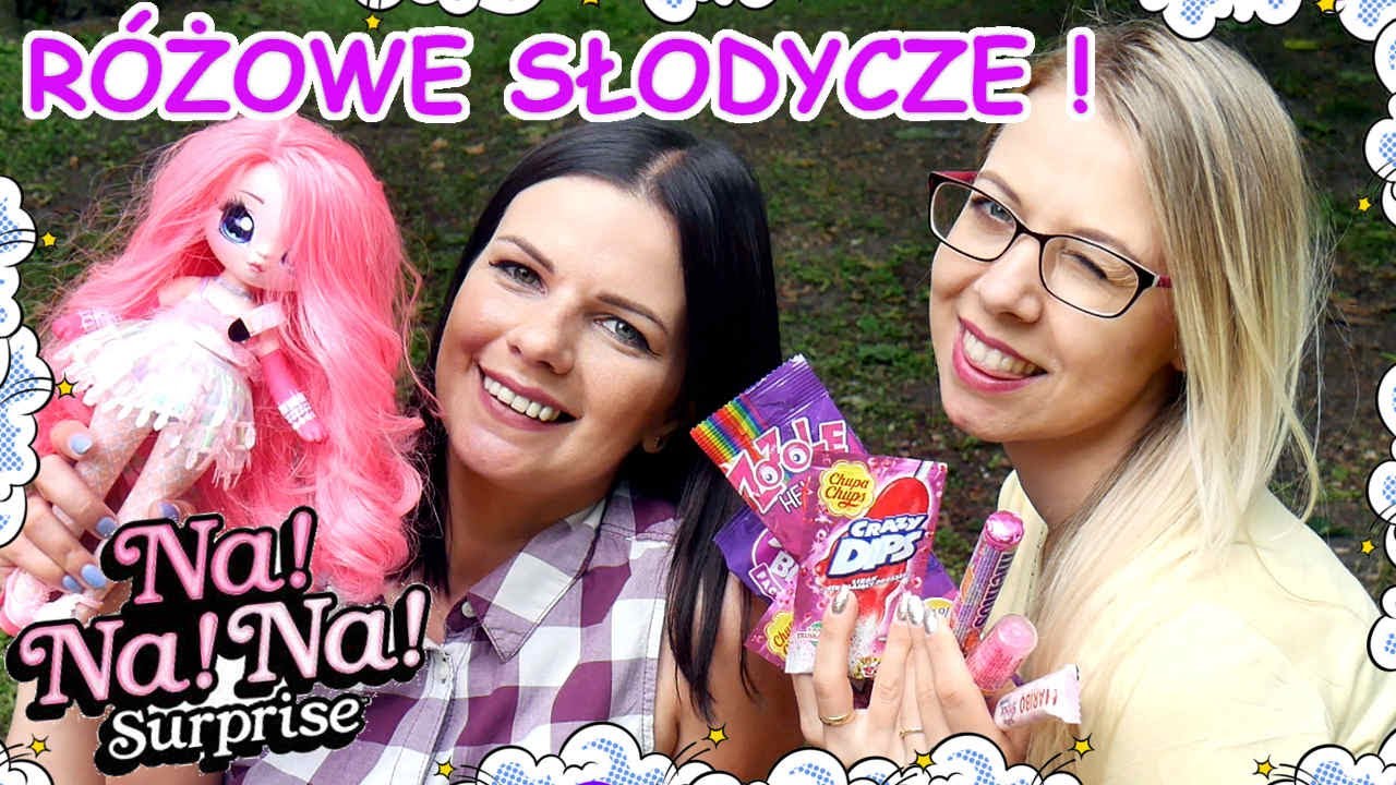 LEPSZE NIŻ LODY EKIPY ! RÓŻOWY TEST SŁODYCZY z NaNaNa Surprise !! CRAZY ...