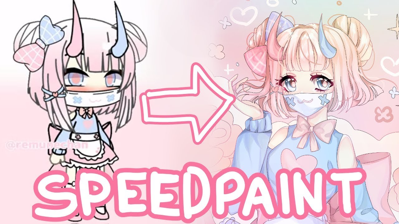 Gacha Speedpaint Winner #13 - YouTube