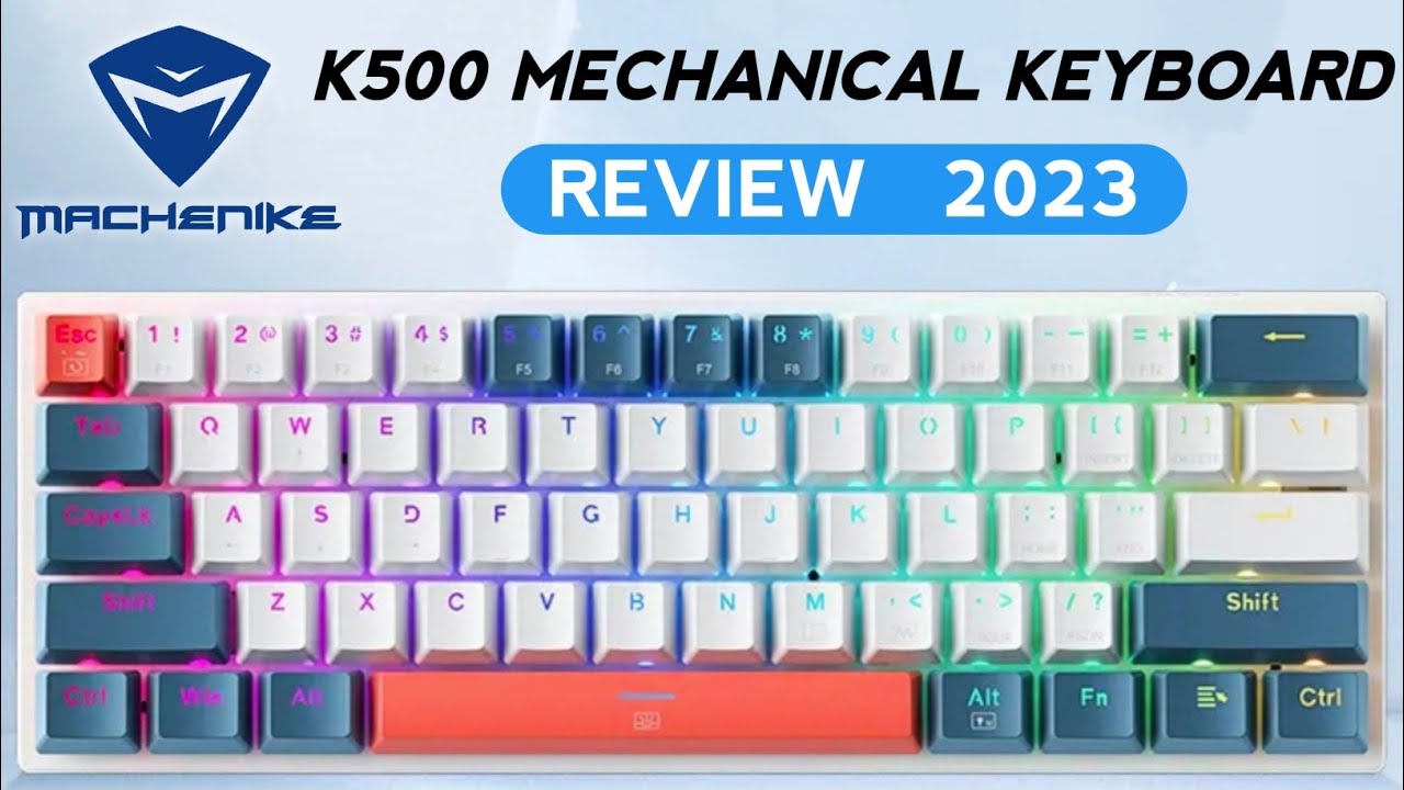 Machenike K500-B61 Review: New Budget 60% Hotswap Mechanical Keyboard ...