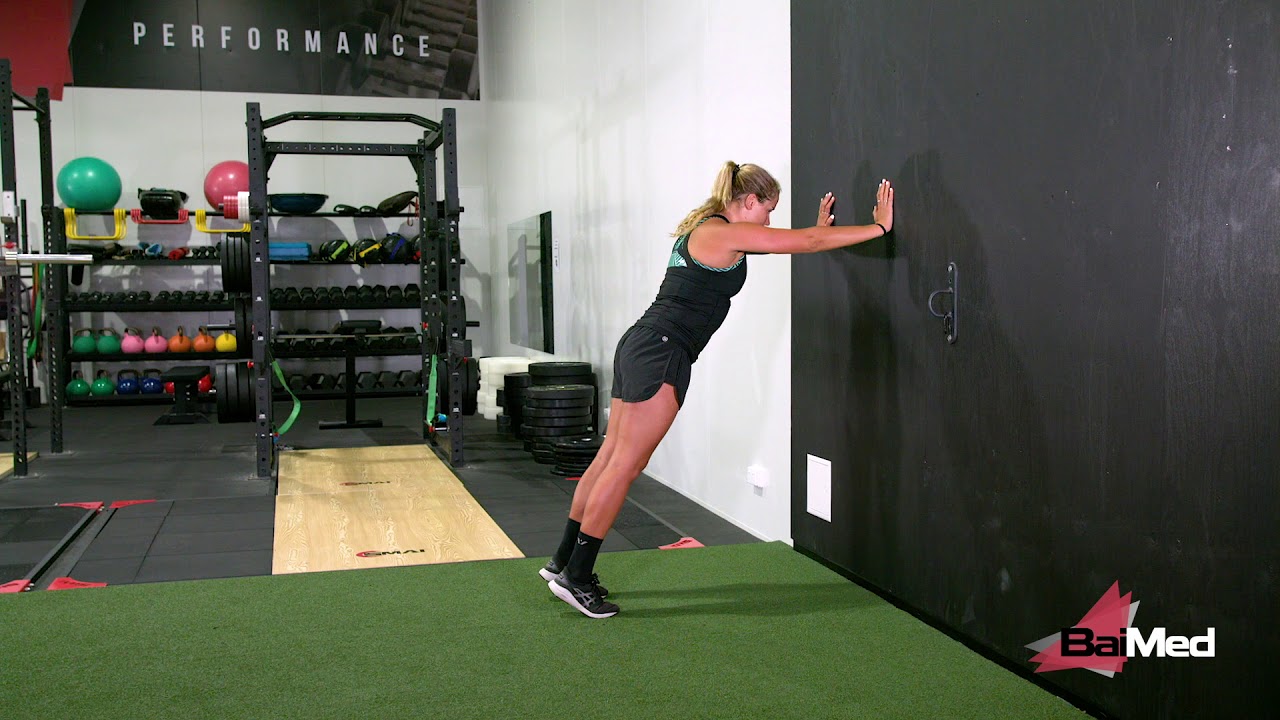 187 Wall Drill Posture Hold - YouTube