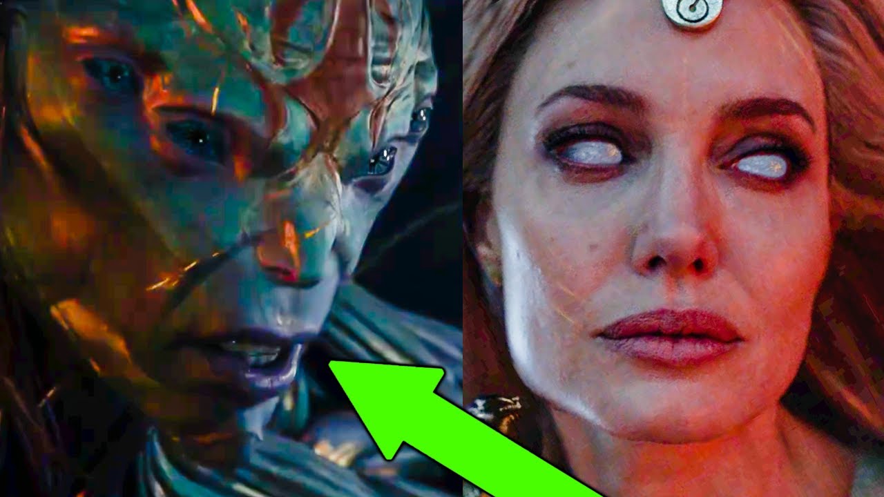 Who Was THE MONSTER Fighting Angelina Jolie in Eternals Trailer? - YouTube