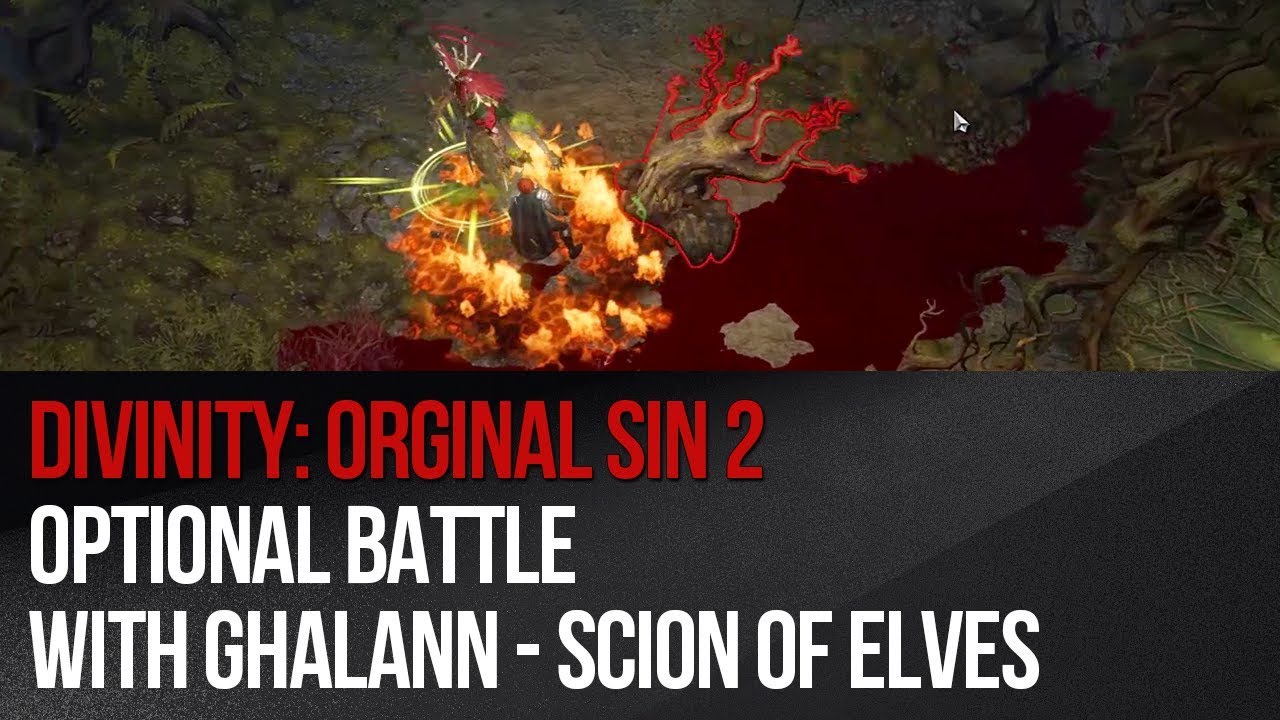 Divinity: Original Sin 2 - Optional battle with Ghalann - Scion of ...
