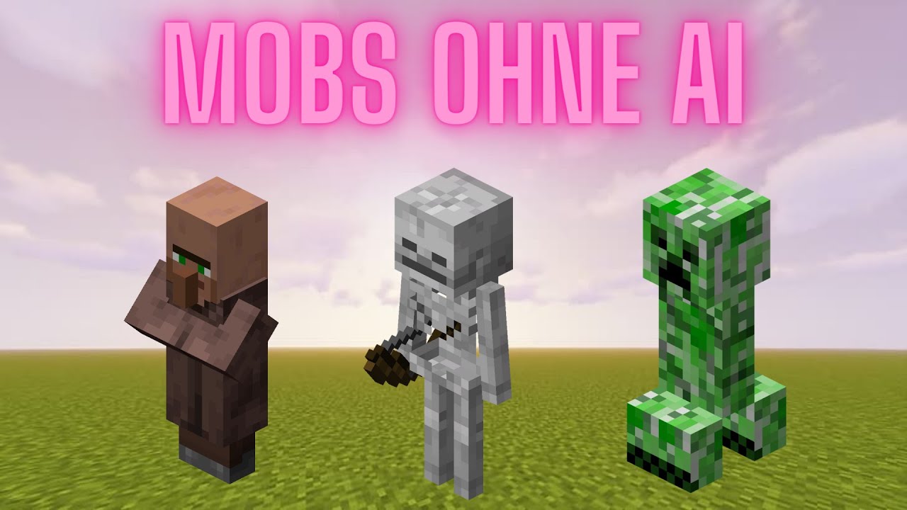 Minecraft Mobs ohne AI [ohne Mods!] | 1.20.4 Minecraft Commands #11 ...