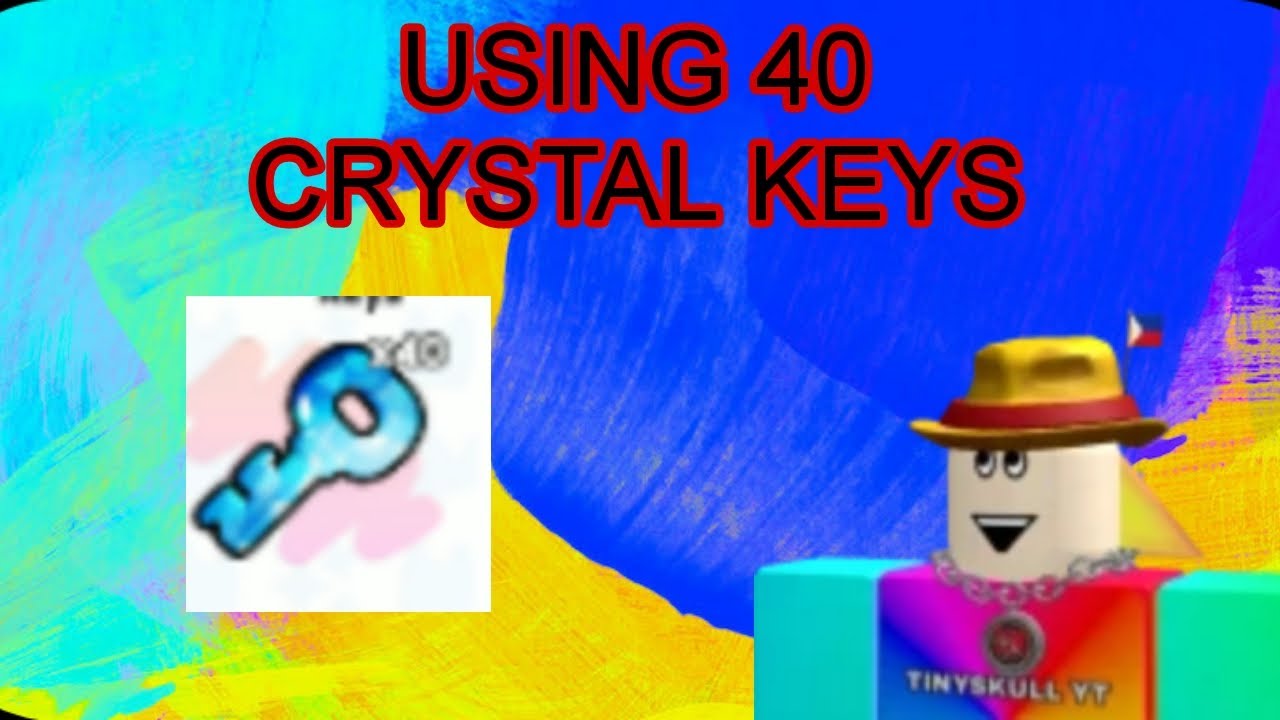 Using 40 crystal keys 🔑 - YouTube