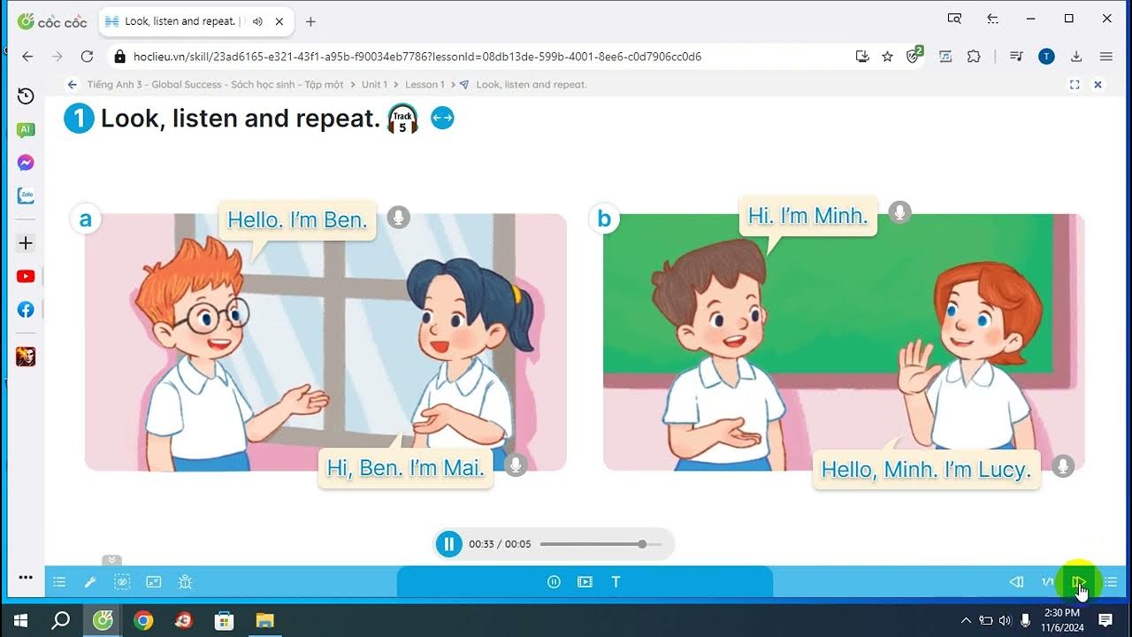 E3 U1 L1 Global Success - YouTube