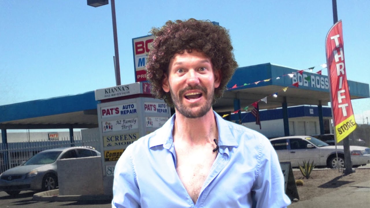 BOB ROSS COMMERCIAL 1 - YouTube