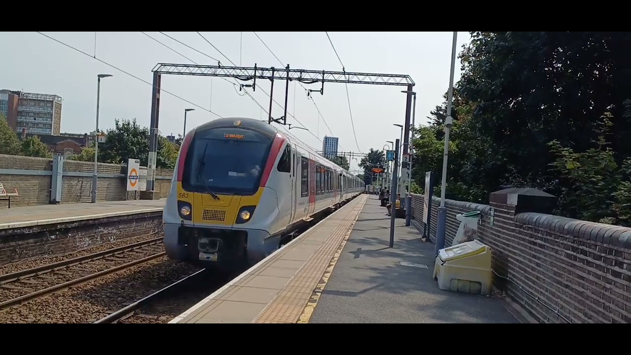 VERY RARE Class 720 terminating at Stansted Airport passing Silver ...