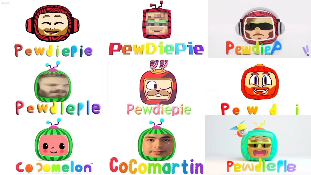 Pewdiepie Cocomelon Intro Meme (Preview 2 V19 Effects) In V Major - YouTube