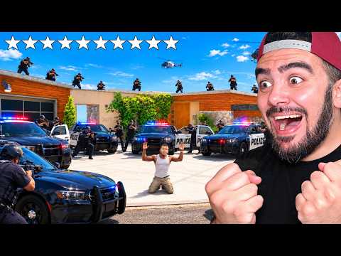 FRANKLIN 10 YILDIZ YAPTI HERYER POLIS OLDU - GTA 5 MODS
