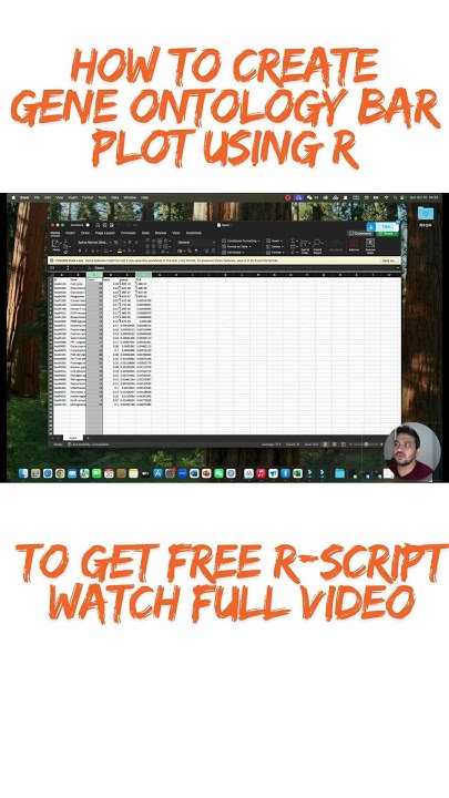 How to draw gene onotology graph using R ggplot - YouTube