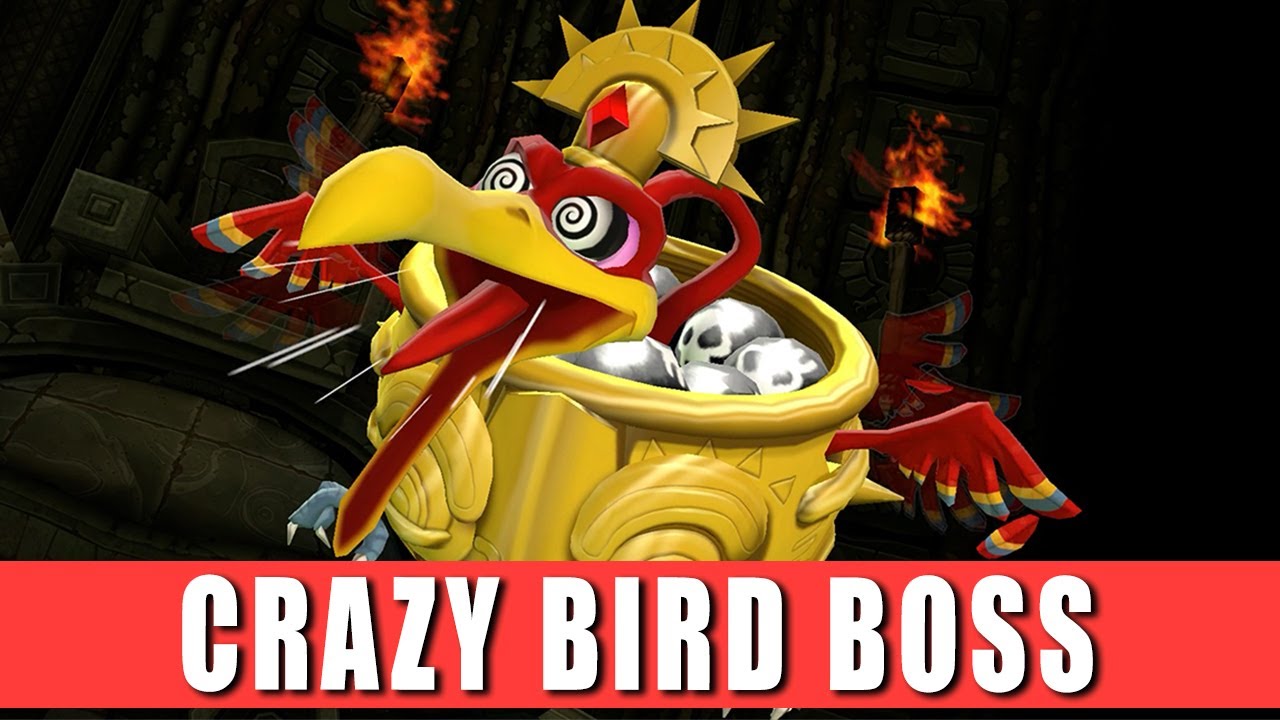 Bird Boss Fight Donkey Kong Country Returns HD how to beat the bird ...