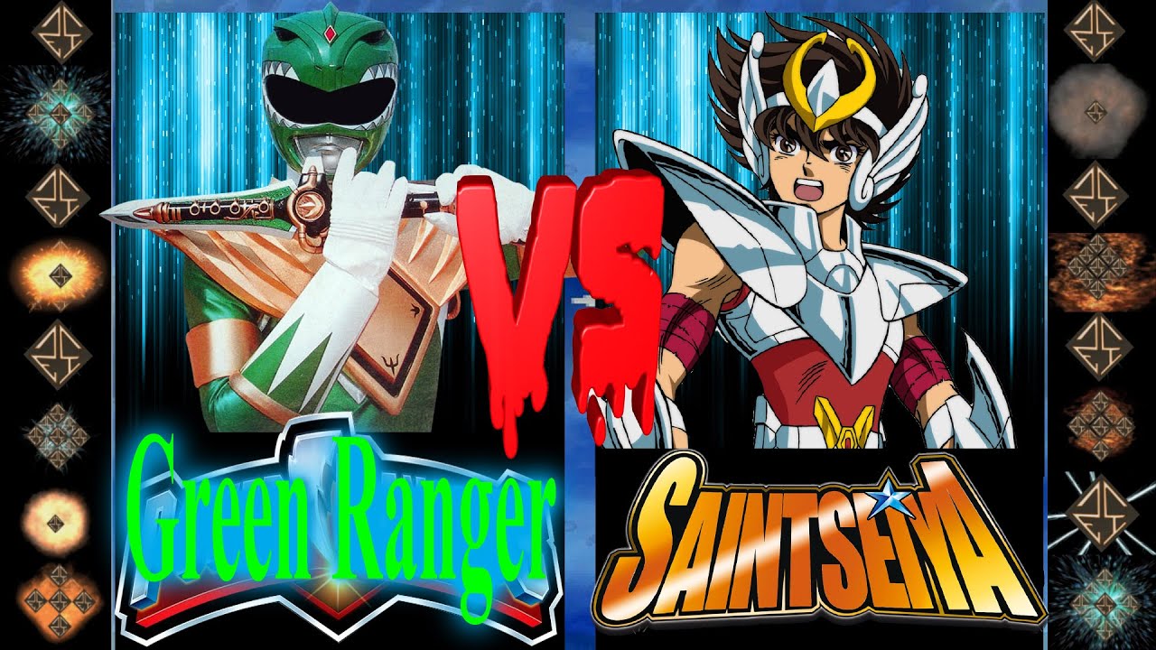 Green Ranger (Power Rangers) vs Saint Seya (Knights of the Zodiac ...