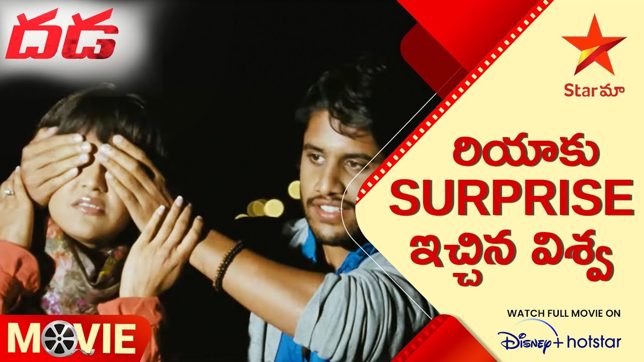 DHADA Movie Scene | రియాకు SURPRISE ఇచ్చిన విశ్వ | Telugu Movies | Star ...