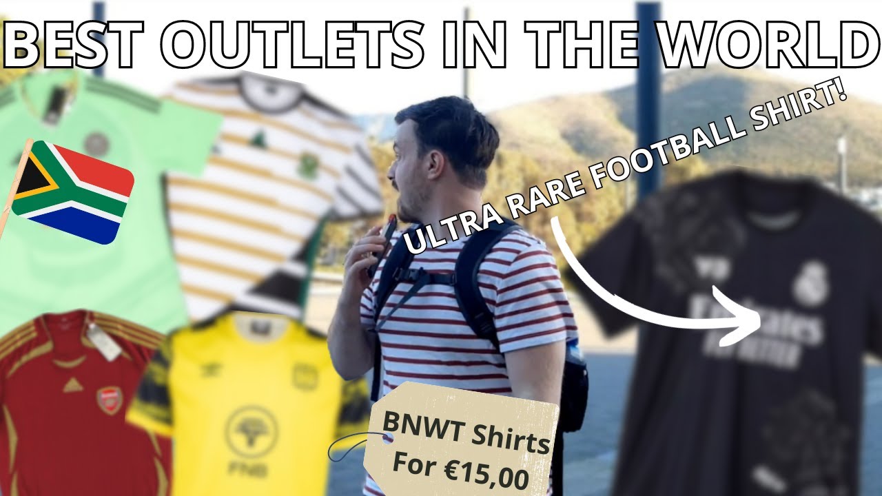 I HUNTED FOR FOOTBALL SHIRTS In THE BEST OUTLETS IN THE WORLD! - YouTube