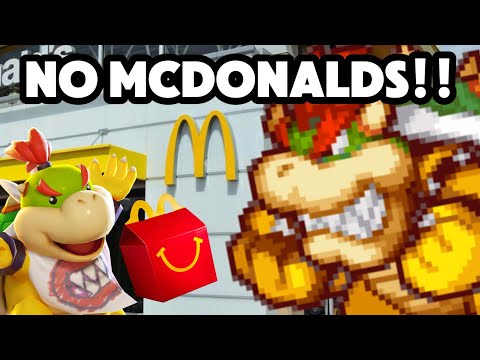 Bowser Jr Goes To McDonalds