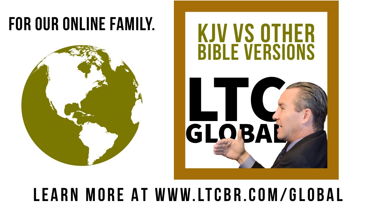 KJV vs other Bible versions | WHY it Matters | Pastor Tony Spell | LTC ...