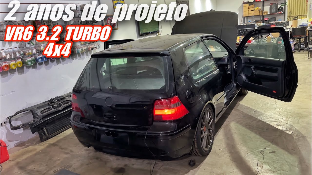 APÓS 2 anos FINALMENTE O GOLF R 32 ESTA PRONTO P/ DAR PRIMEIRA PARTIDA ...