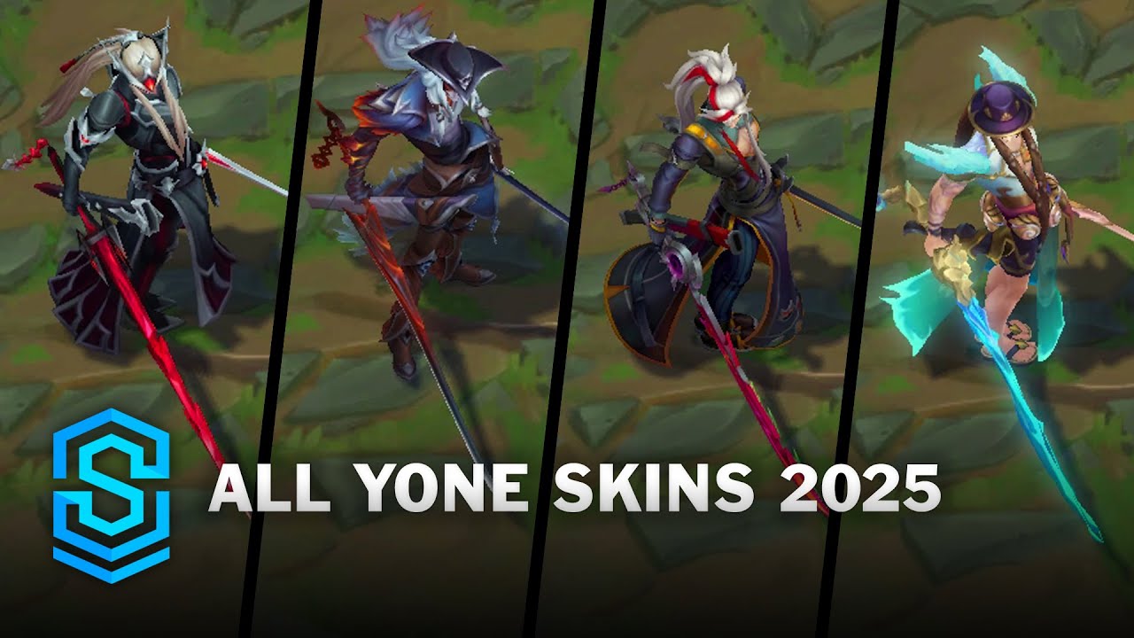 All Yone Skins Spotlight 2025 - YouTube