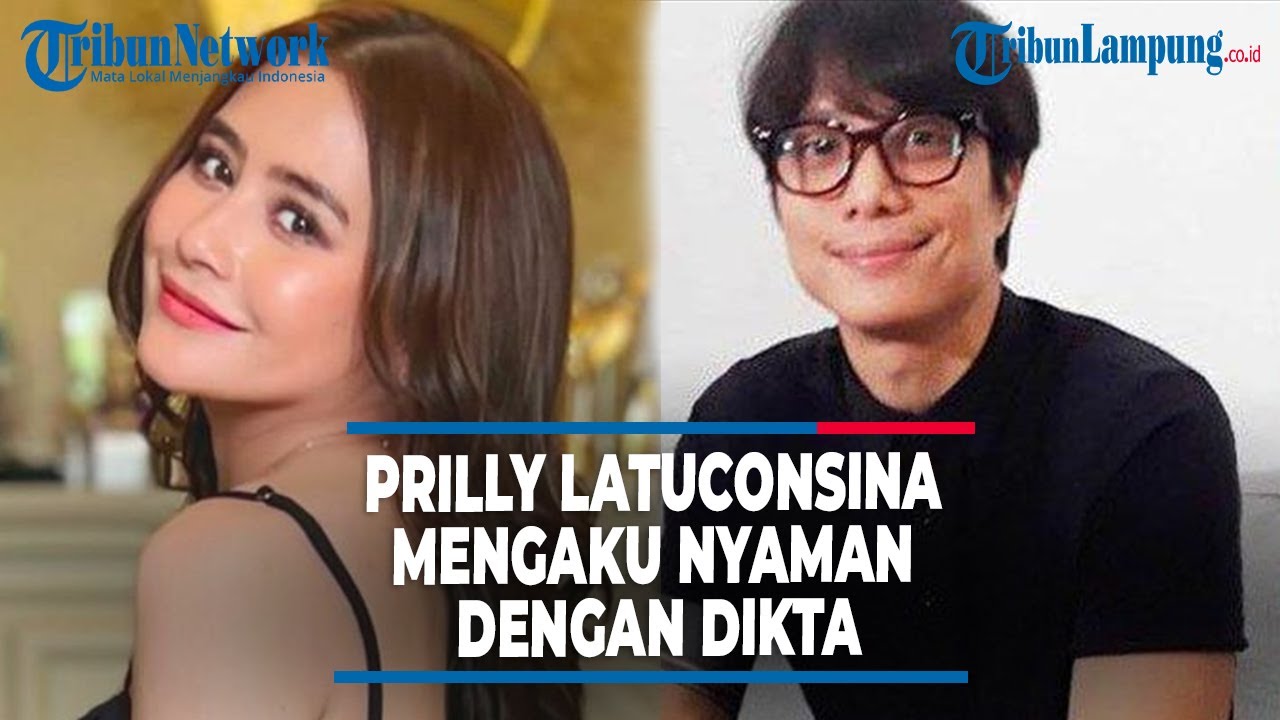 Prilly Latuconsina Mengaku Nyaman dengan Dikta #tribunlampung - YouTube