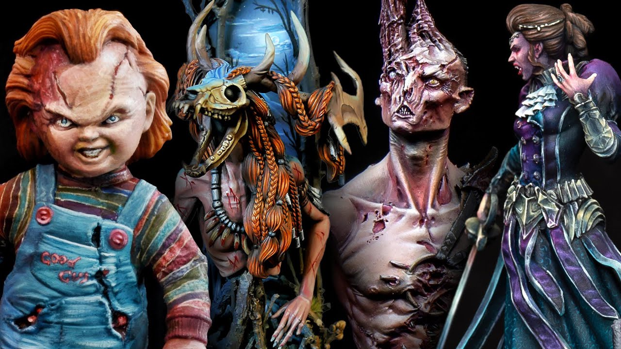 Someone PAINTED this?! Judging 25 amazing miniatures - YouTube