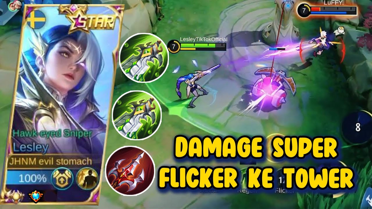 DIVING KILL KE TOWER! Tower-pun Tidak Bisa Melindungimu | Lesley Top ...