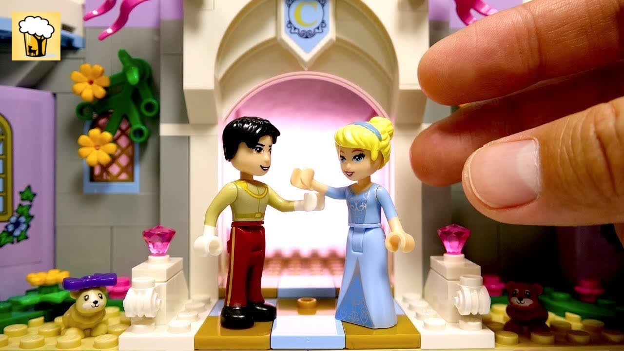 Disney Princess Cinderella Castle Assembly Video for Kids | Building ...