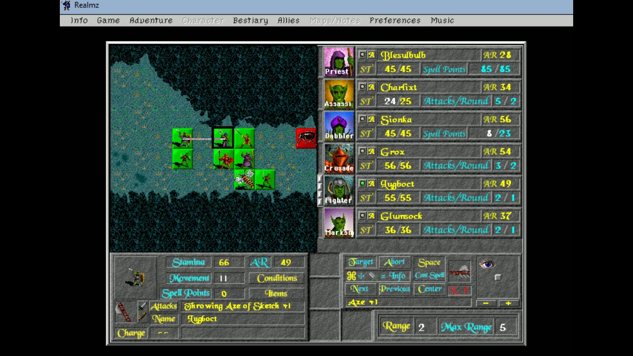 Let's Play Realmz: Prelude to Pestilence Pt. 1 - YouTube