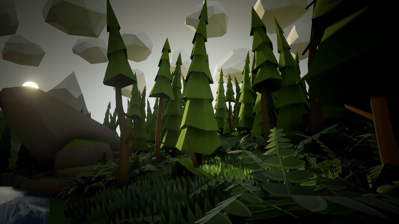 UE4 Olbert's Low Poly: Taiga - YouTube