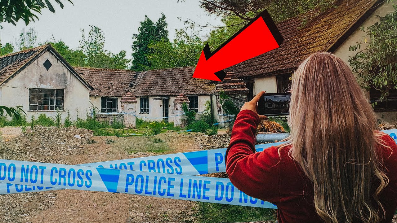 WE EXPLORED AN ABANDONED TRUE CRIME SCENE| ONCE A DREAM HOUSE DESTROYED ...