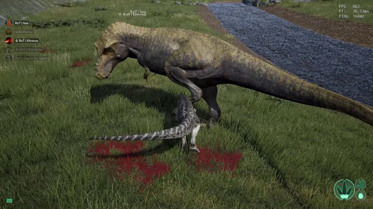 The Isle Gameplay - Starvation or Rex! - YouTube