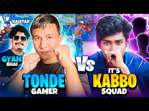 RaiStar, Gyan Bhai & Tonde Gamer Squad Vs BD Server V Badge Youtubers @ItzKabbo Squad 😲 6 Vs 6