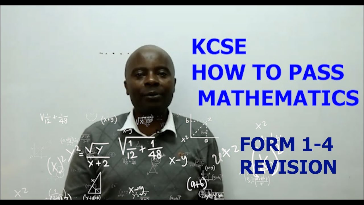 HIGHSCHOOL MATHEMATICS//FORM 1-4 REVISION - YouTube