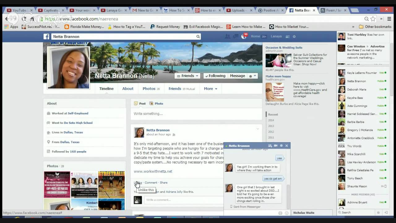 How to engage with others on Facebook Pt.1 - YouTube