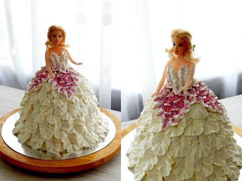 КАК СДЕЛАТЬ ТОРТ БАРБИ от SWEET BEAUTY СЛАДКАЯ КРАСОТА, Barbie doll cake decoration