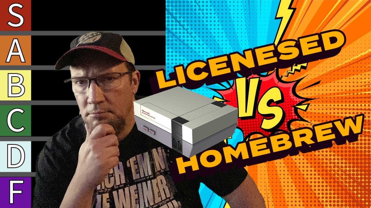 Retro Gaming Battle: Homebrew vs. Licensed! - YouTube
