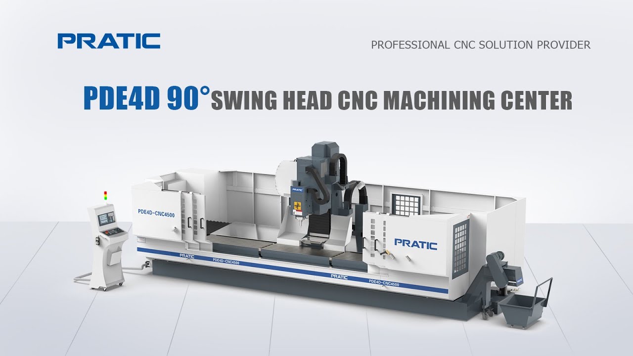 PRATIC CNC-PDE4D 4-axis CNC Machining Center for Bumper, Roof Rack ...