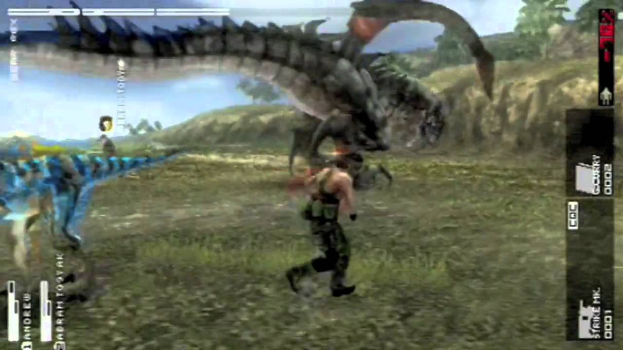 Metal Gear Solid Peace Walker - Gear REX (2 Player CO-OPS) - YouTube