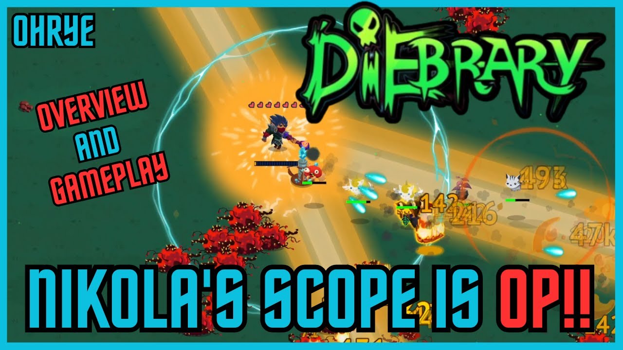 Game Overview and Elph Gameplay! Diebrary!! - YouTube