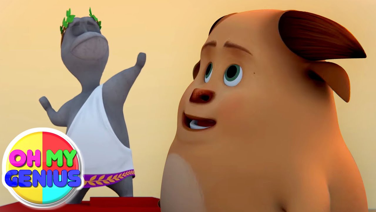 Art Gallery Fun with Gob and Friends | Cartoon Videos For Children ...