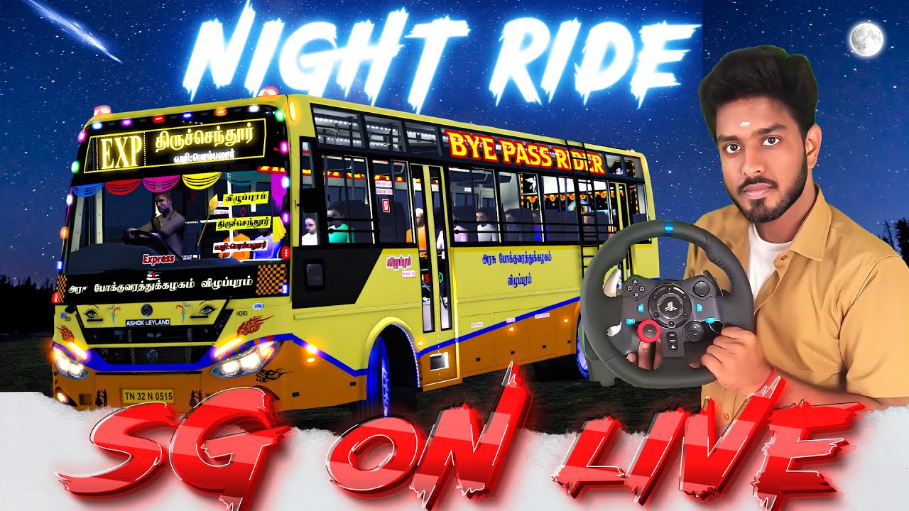 TNSTC Bus Game Tamil Live - ETS 2 IN LOGITECH G29 | Sprinter Gaming on ...