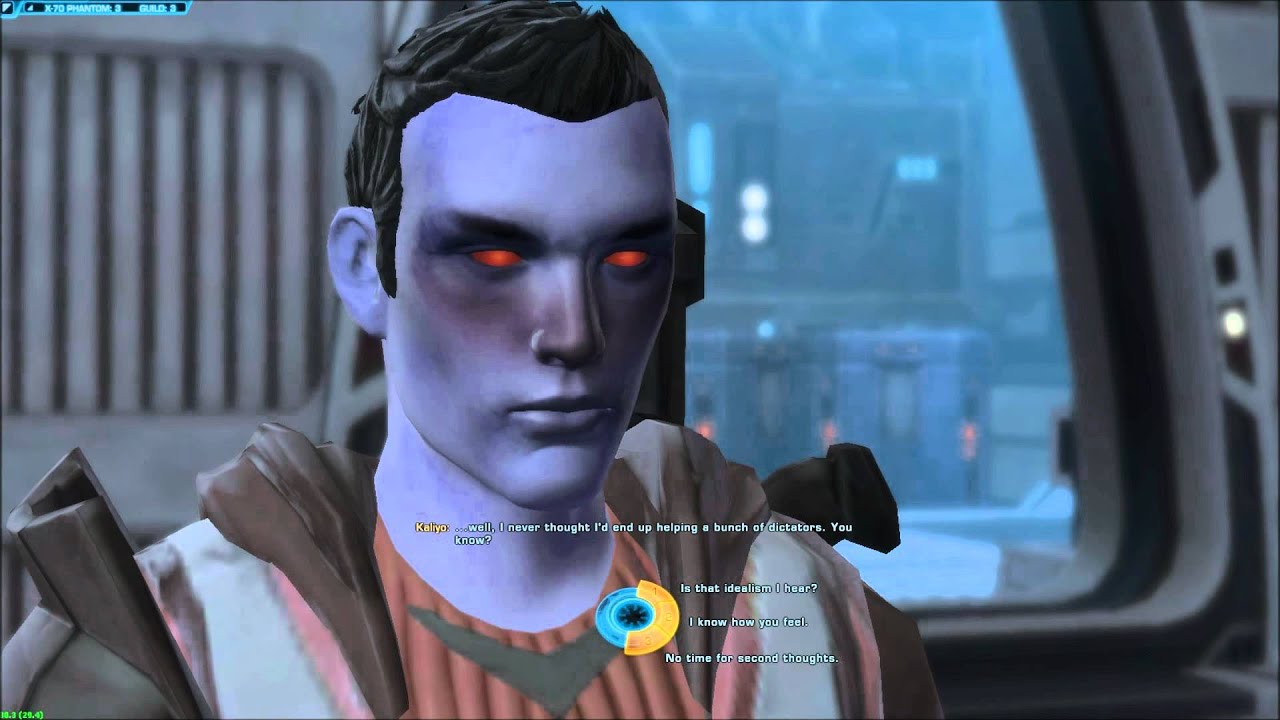 SWTOR IA Sixteenth Conversation with Kaliyo D'jannis - Revolutionary ...