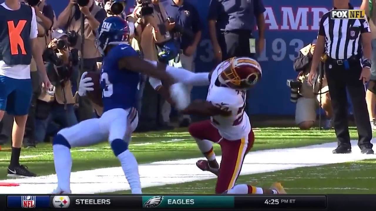 Odell Beckham Jr. Vs. Josh Norman Highlights (Week 3 2016-2017) - YouTube