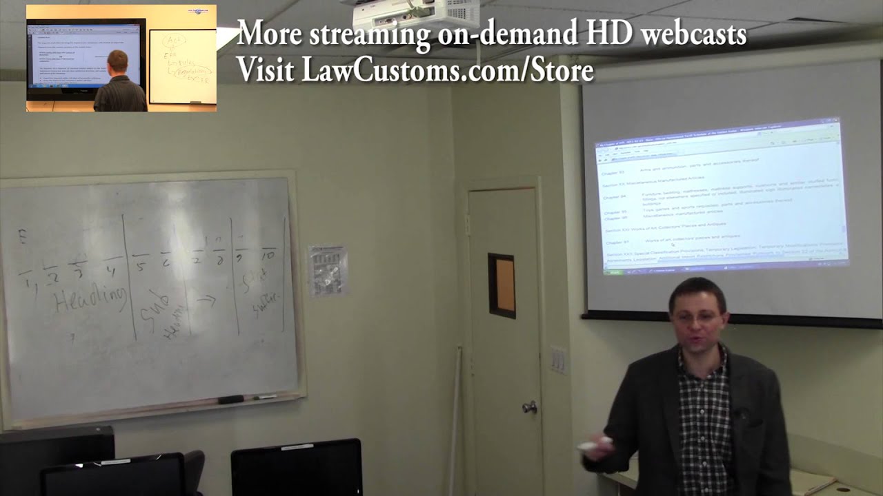 April 2013 Customs Broker License Examination Preparation Class 3 Part ...