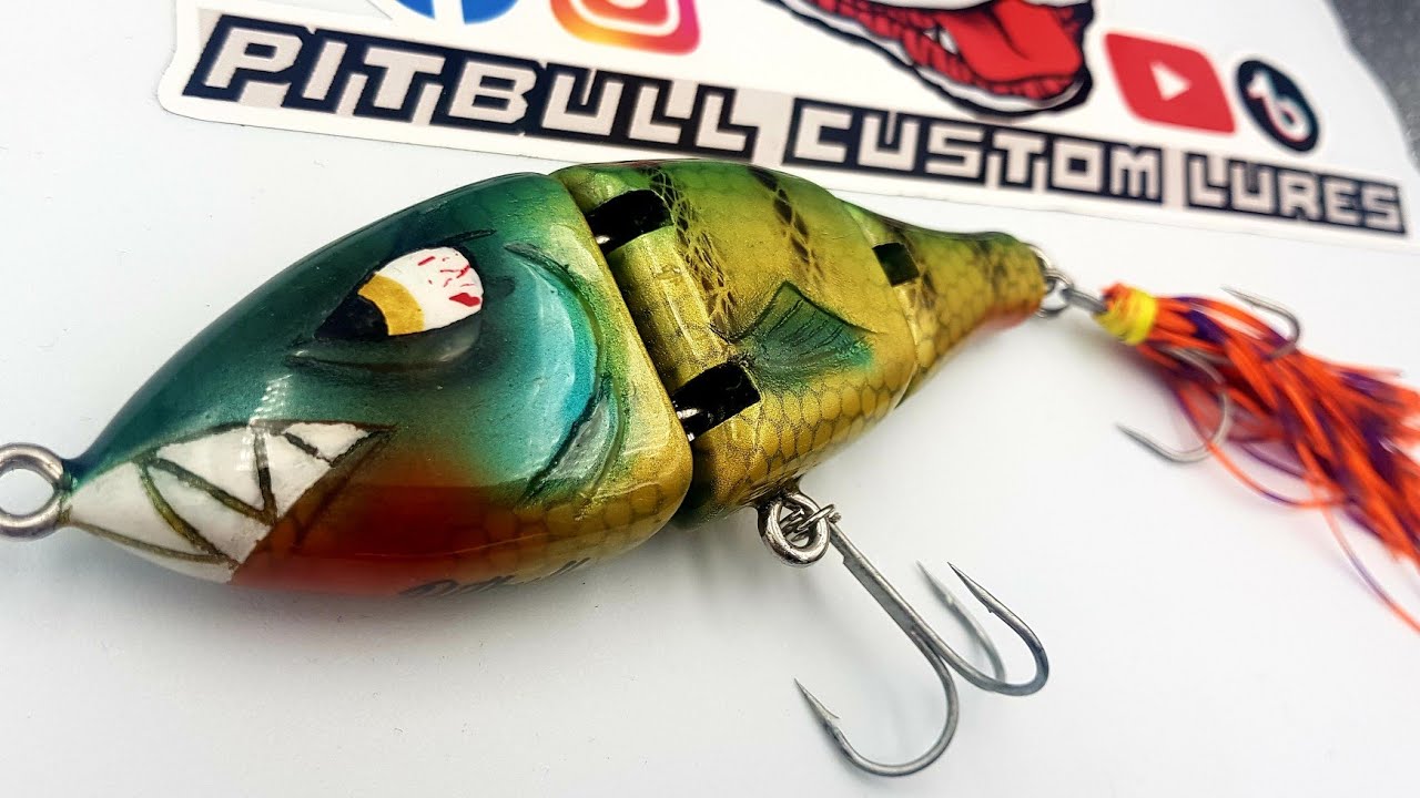 Making A Swimbait (Jointed 3 piece) - YouTube