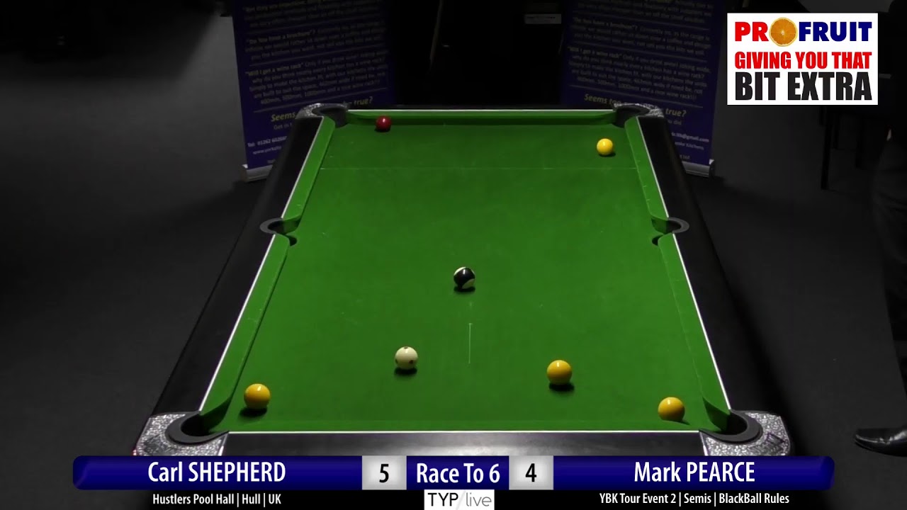 Live Pool Action: Andrew Sanderson v Ryan Pearson | Race To 6 ...