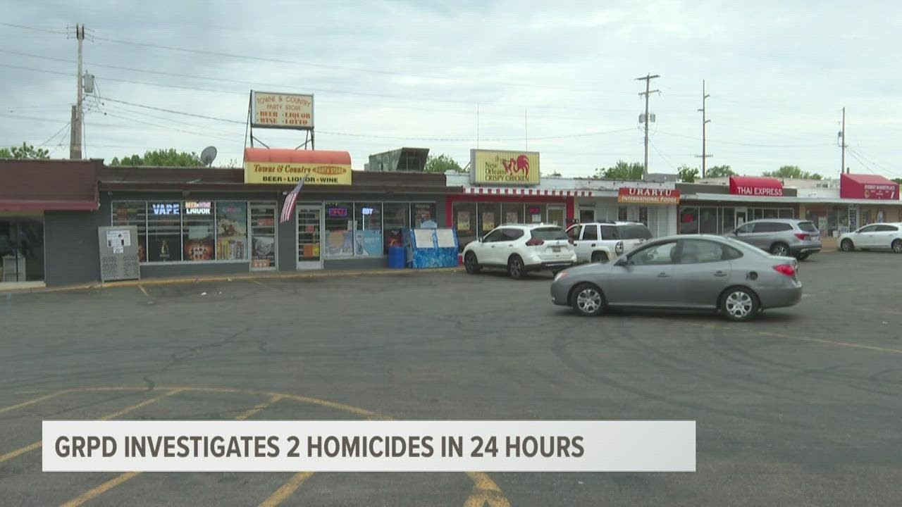 GRPD investigating two shooting deaths in 24 hours - YouTube