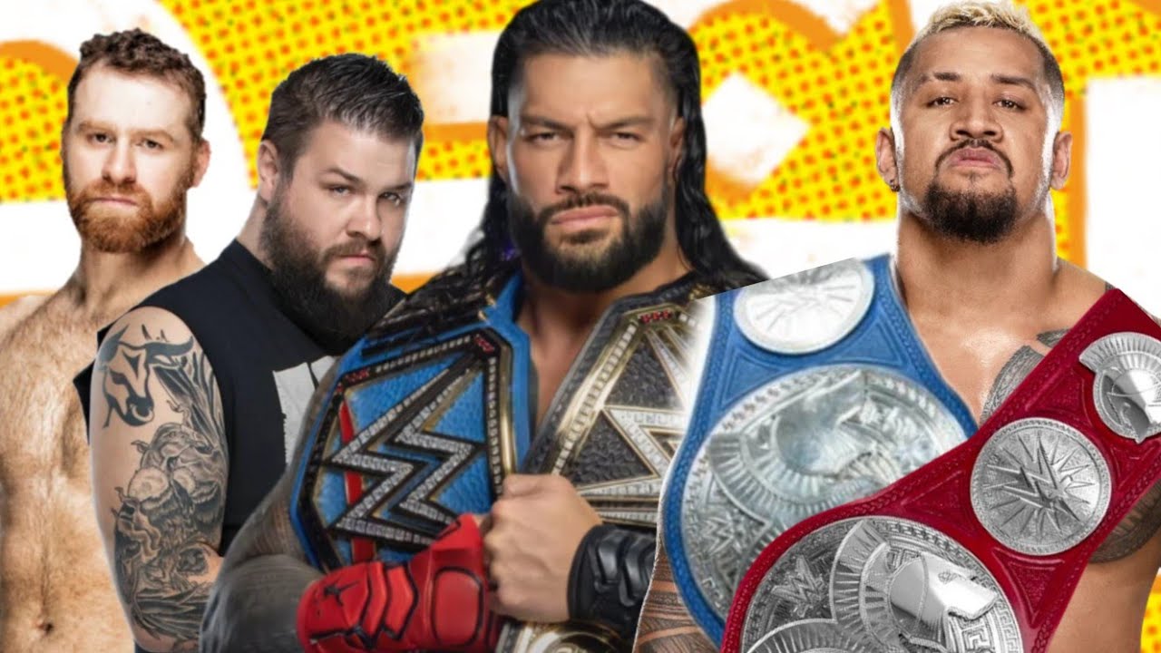 ROMAN REIGNS BROTHERS & SOLOSIKOA DEFINE KEVIN OWEN $ SAMI ZAYN WWE # ...